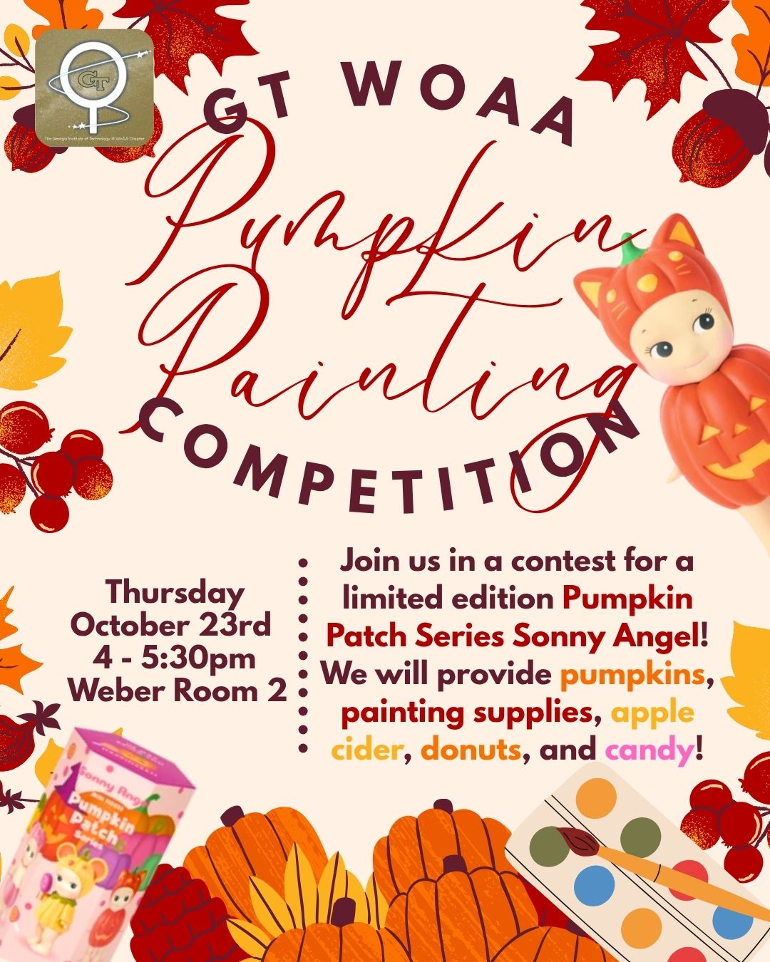 GT WoAA Pumpkin Painting Competition | Daniel Guggenheim School of ...